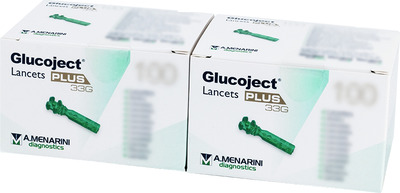 GLUCOJECT LANCETS PLUS 33G Lanzetten 200 Stück | online kaufen